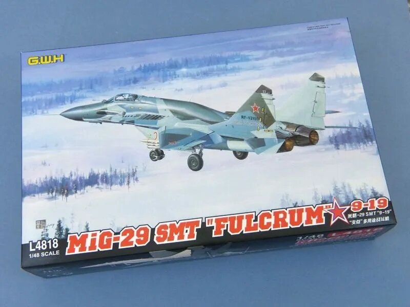 Сборная модель Great Wall Hobby L4818 МиГ-29 СМТ (Fulcrum), масштаб 1:48, высокая детализация