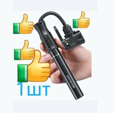 Портативный мини-насос для велосипеда с шлангом 1шт.