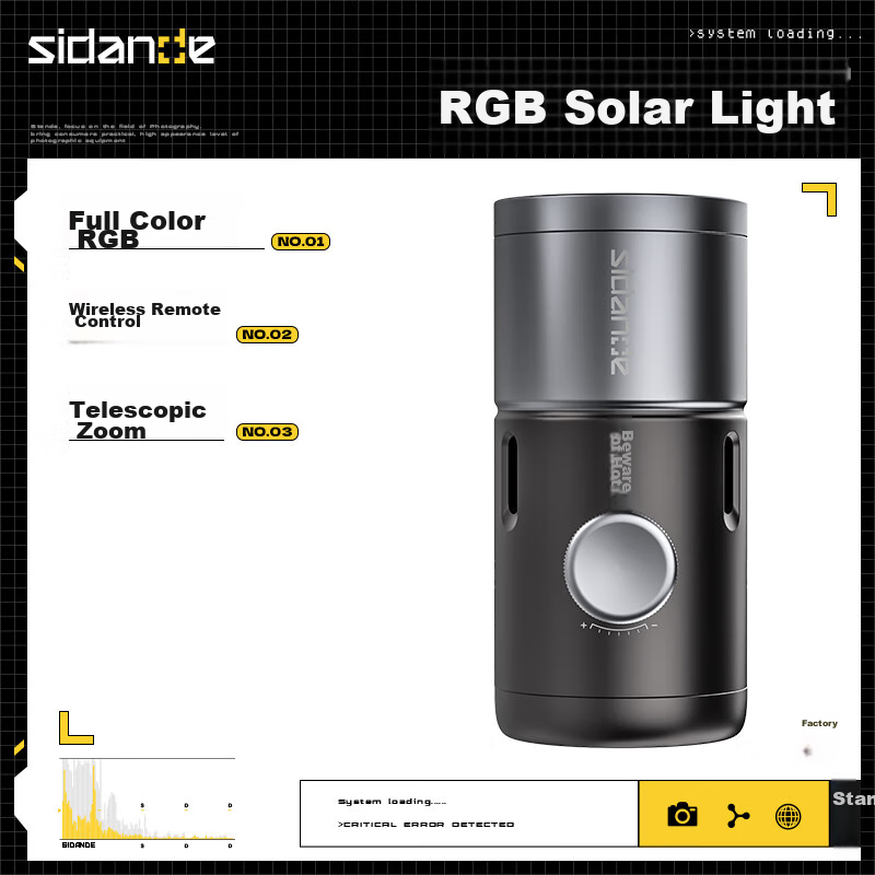 Sidande 30Вт RGB LED Заполняющий свет для студийной фотосъемки и портретов Цвет：Фоновый свет с неоновым эффектом +