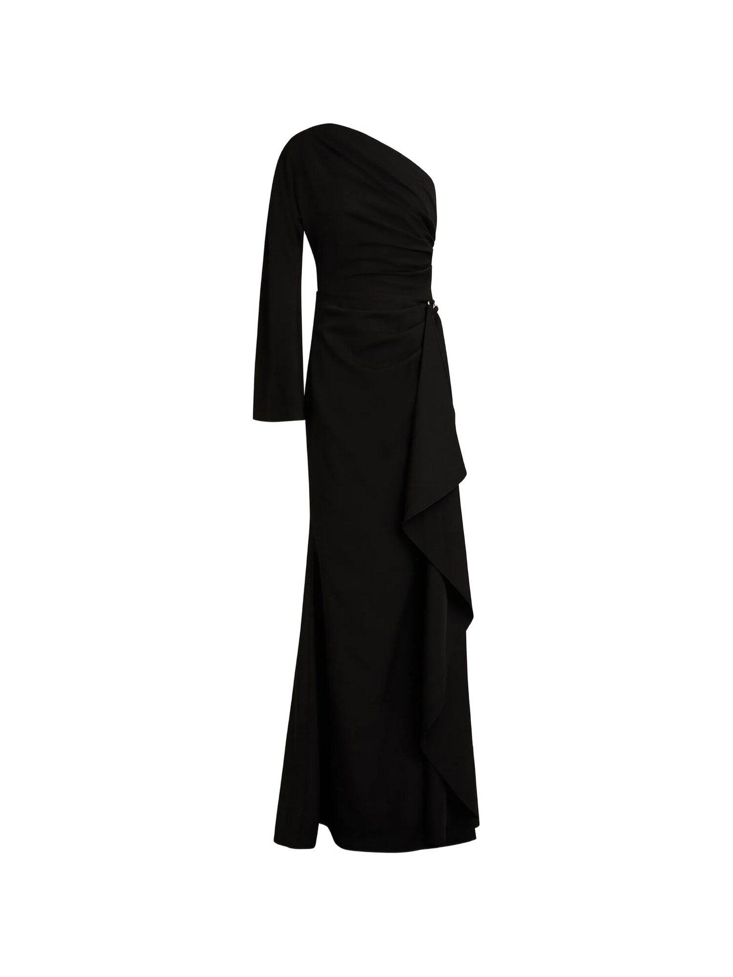Платье One-shoulder draped gown