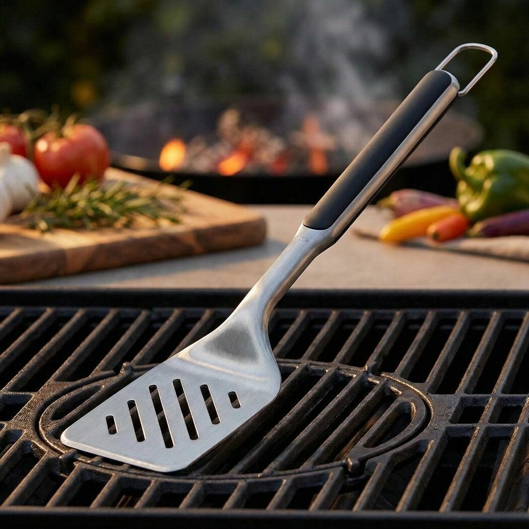 Лопатка для гриля OXO Good Grips Grill - нержавеющая сталь, 41х9.6 см, O-11309100