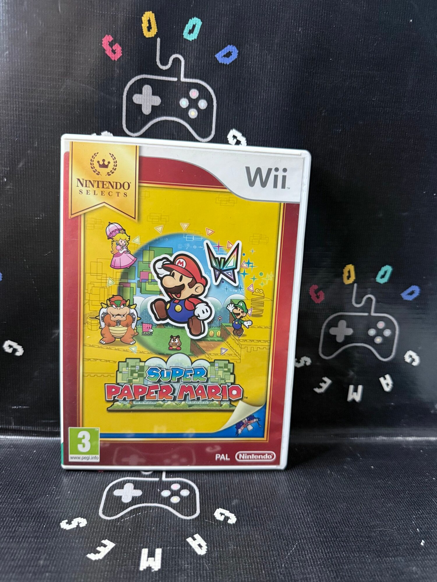 Игра Super Paper Mario nintendo wii