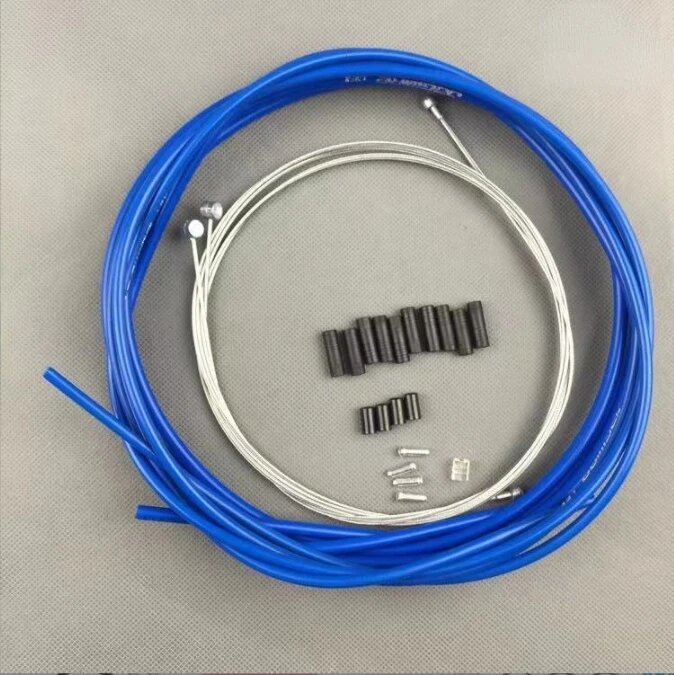 JOOYOO Велосипедные кабели ПВХ+ПП, набор Синий, BLUE