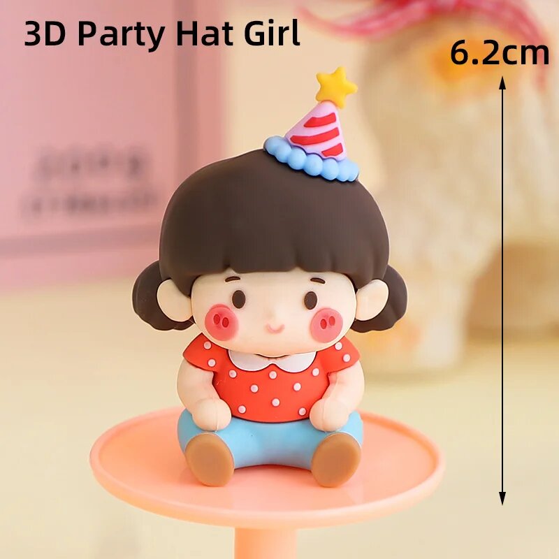3D Party Hat Girl, Цвет B2