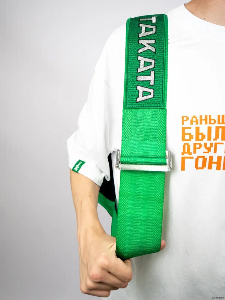Рюкзак унисекс JDM BRIDE TAKATA, зеленый, нейлон, 45x32x15 см — фото 1