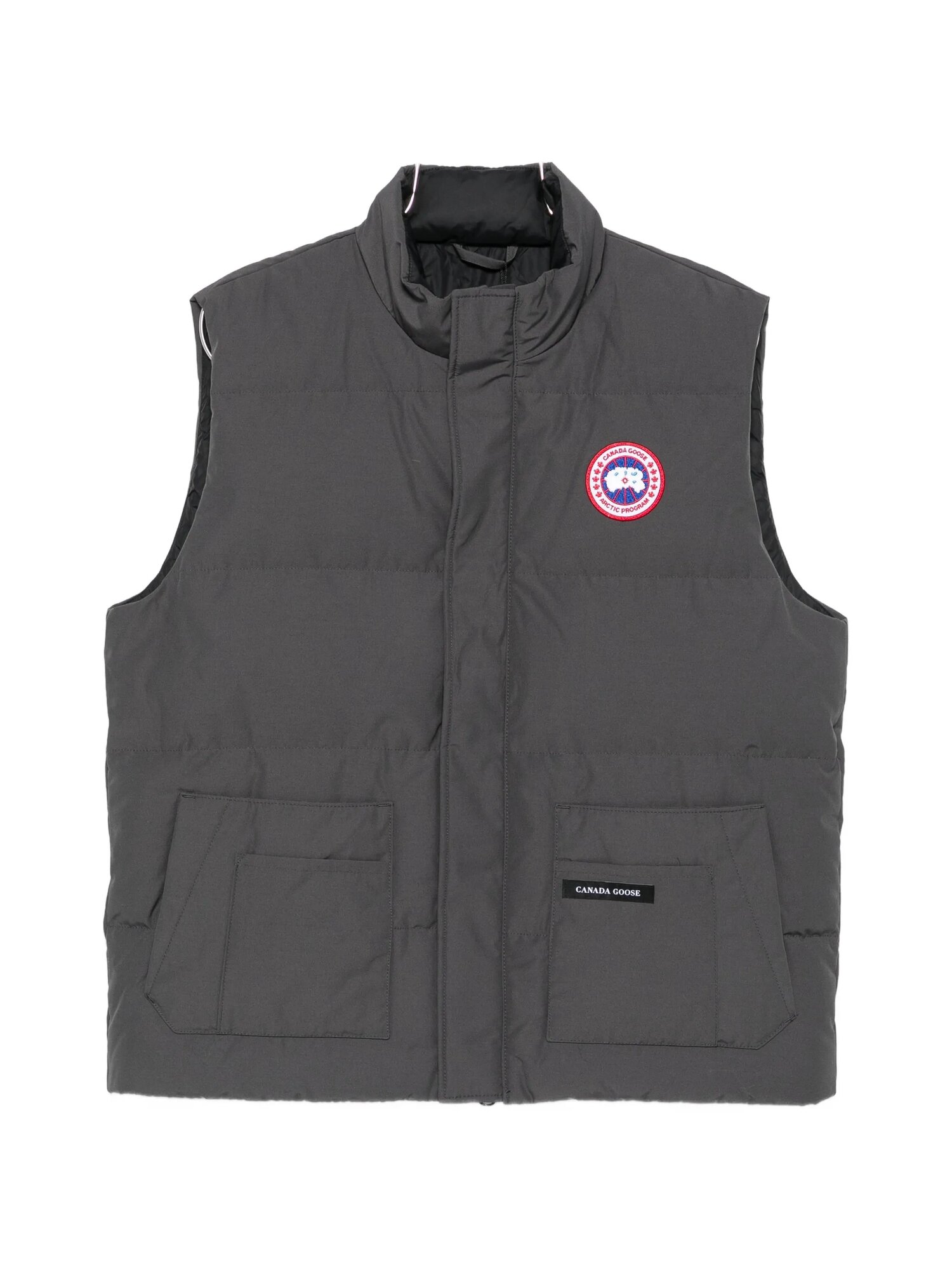 Жилет Quilted logo-patch gilet