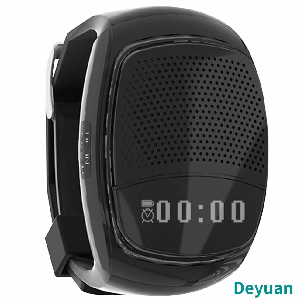 Беспроводная Bluetooth-колонка для велосипеда на запястье с дисплеем
