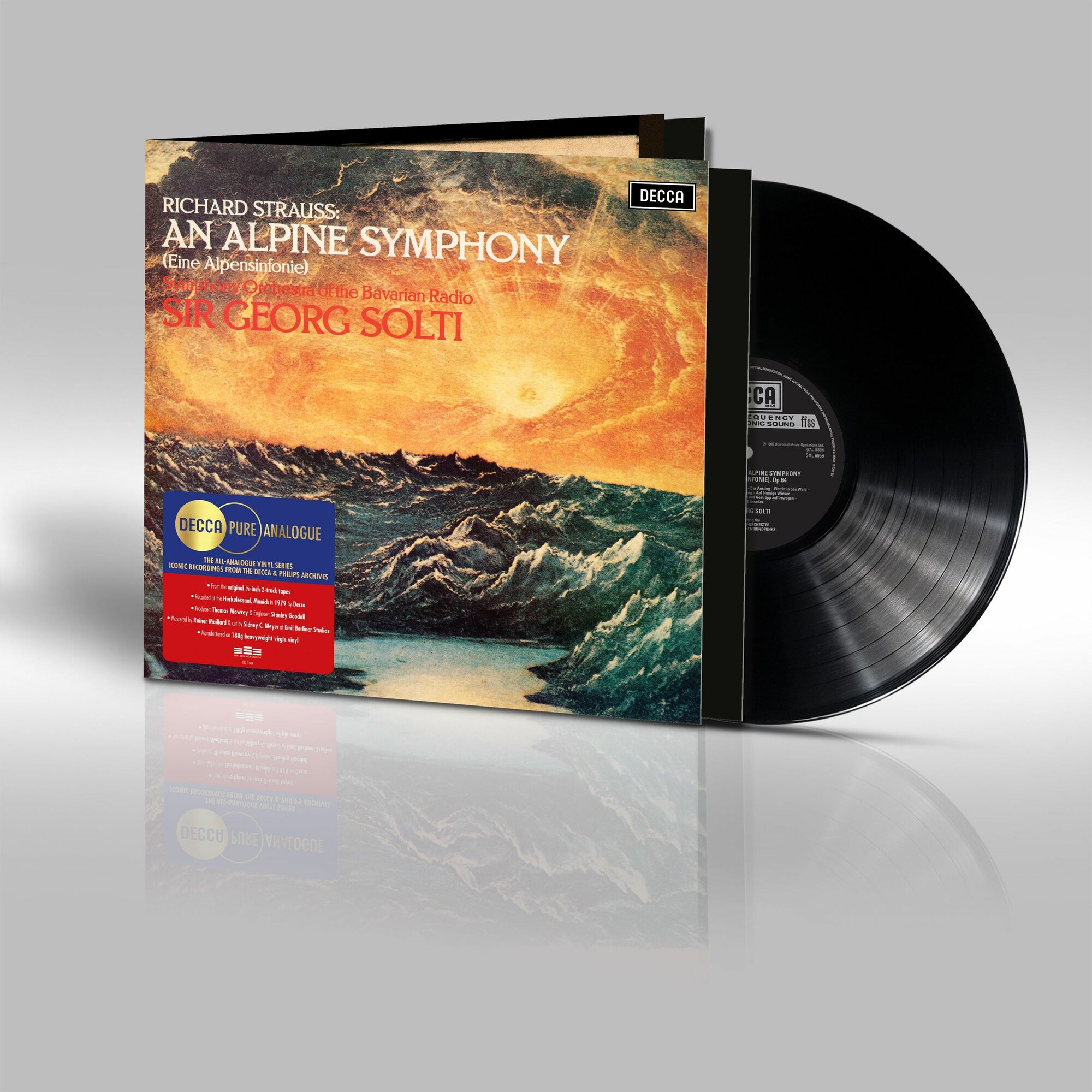 Виниловая пластинка Georg Solti - Strauss: An Alpine Symphony (Analogue) (LP) 2026, Gatefold