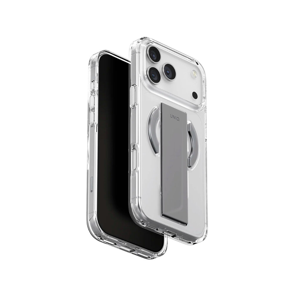 Чехол Uniq Heldro для iPhone 17 Pro Max с MagSafe прозрачный