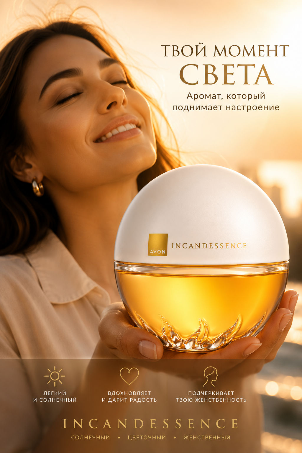 Avon духи женские incandessence