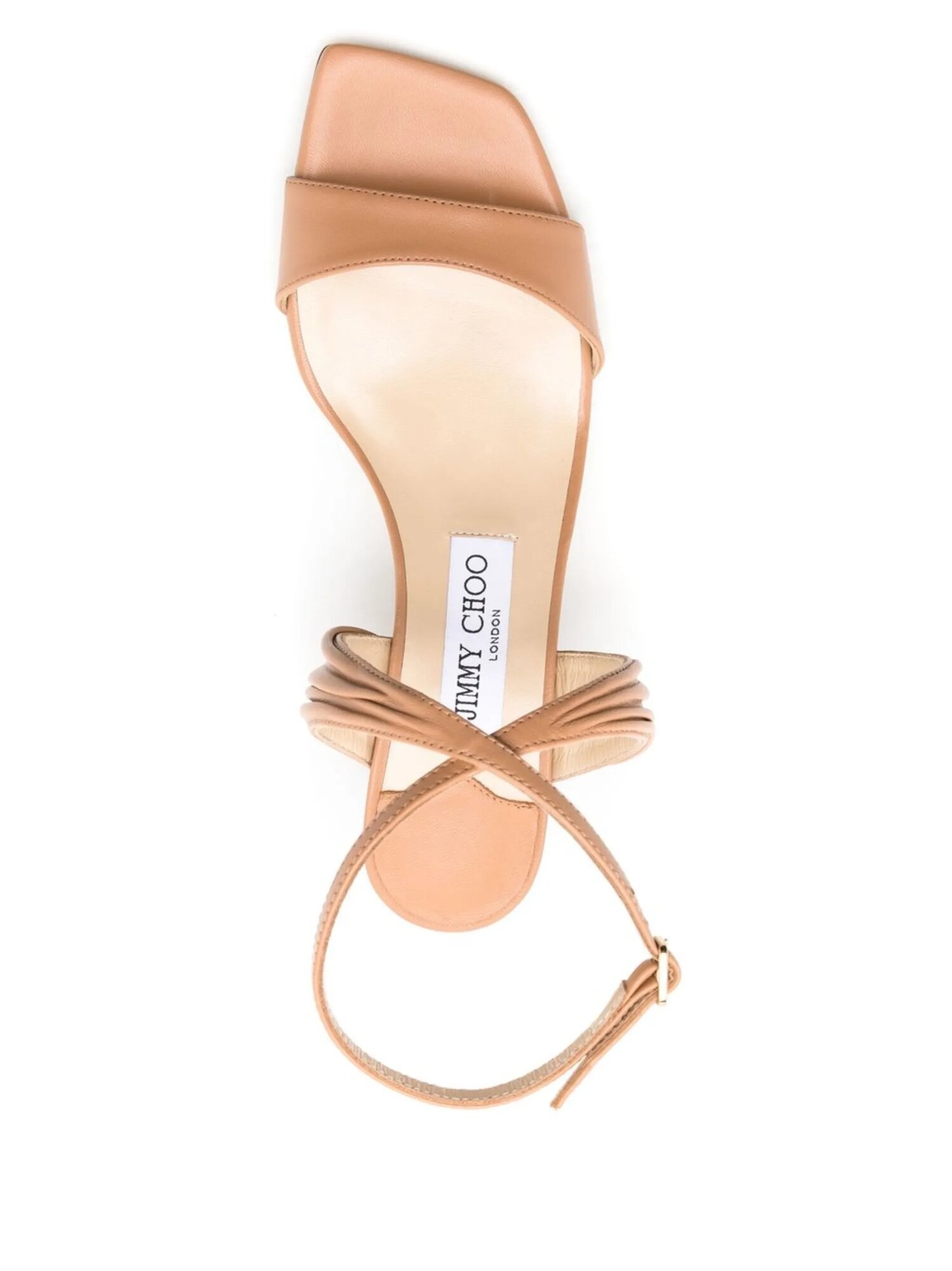 Босоножки JIMMY CHOO Jago 60mm leather sandals, размер 41 — фото 1