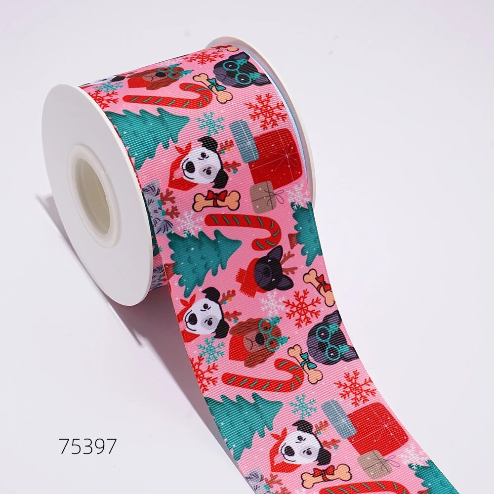 Рождественские атласные ленты Top Ribbon 10 ярдов Красный, 75397, 38mm satin 10Y