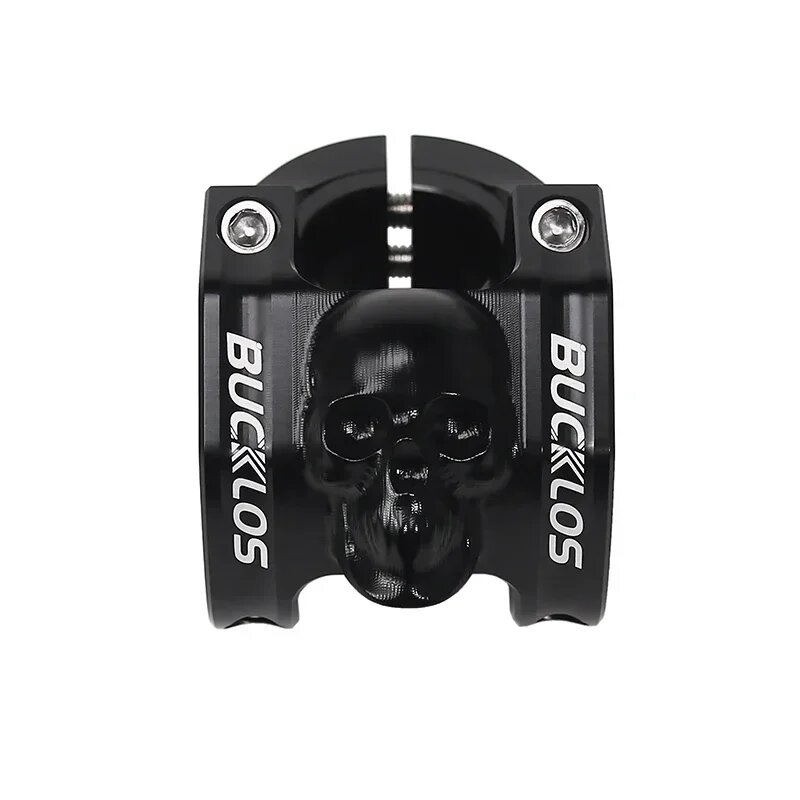BUCKLOS Вынос руля 31.8x35 мм черный/титановый/синий/красный/многоцветный BLACK-With SKULL