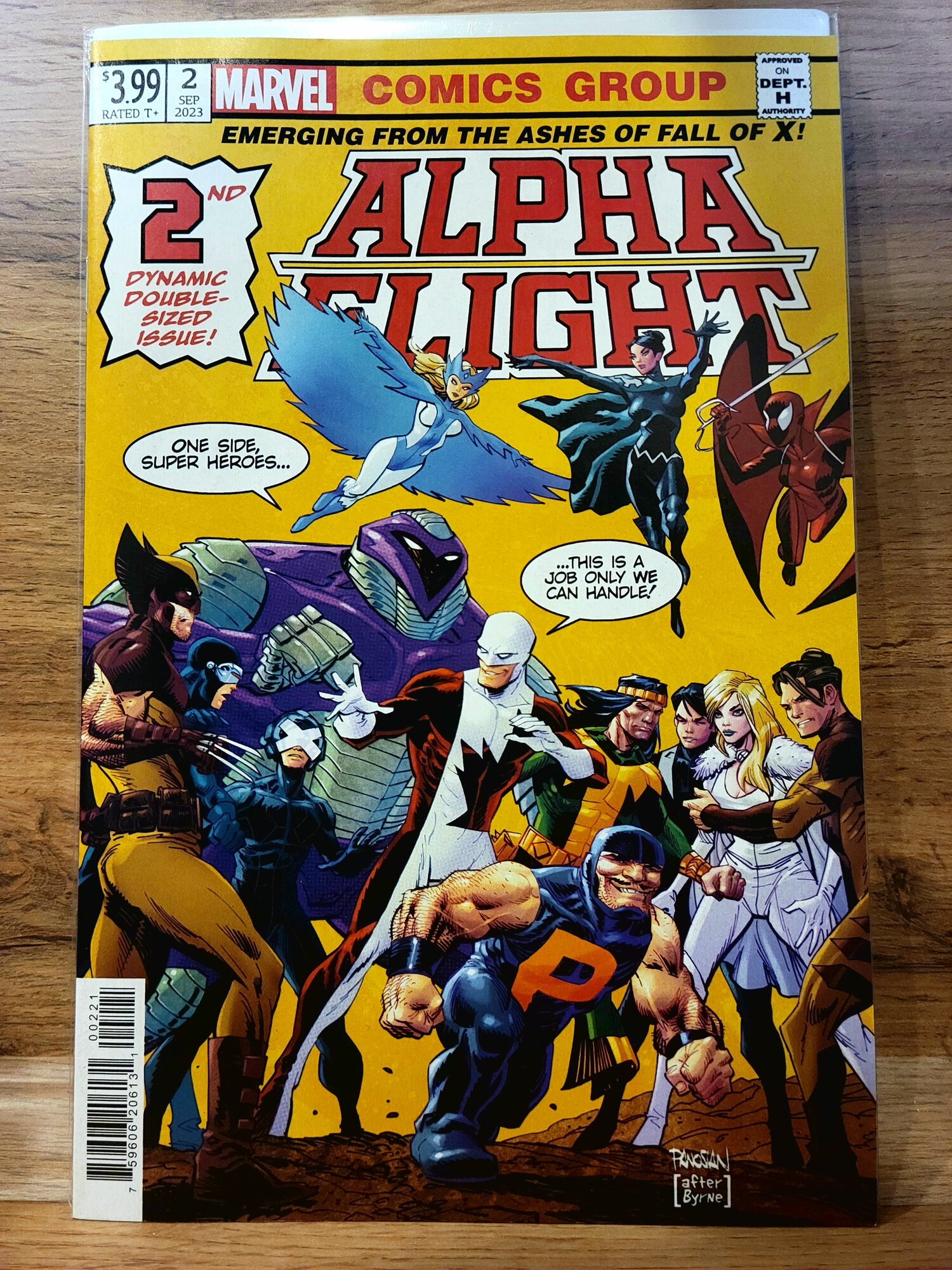 Alpha Flight #2. Оригинальный Комикс