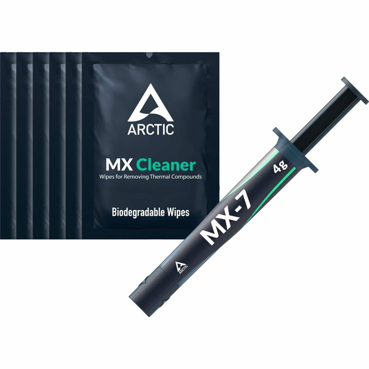 Термопаста Arctic MX-7 Thermal Compound (4 г) + 6pcs MX Cleaner