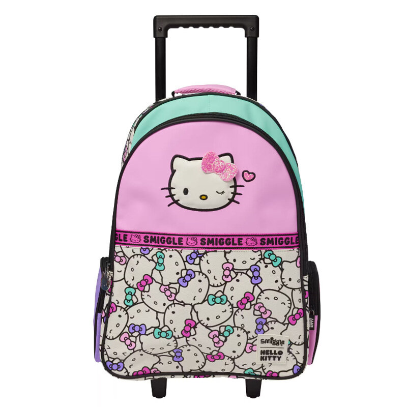Рюкзак Smiggle на колесиках, розовый