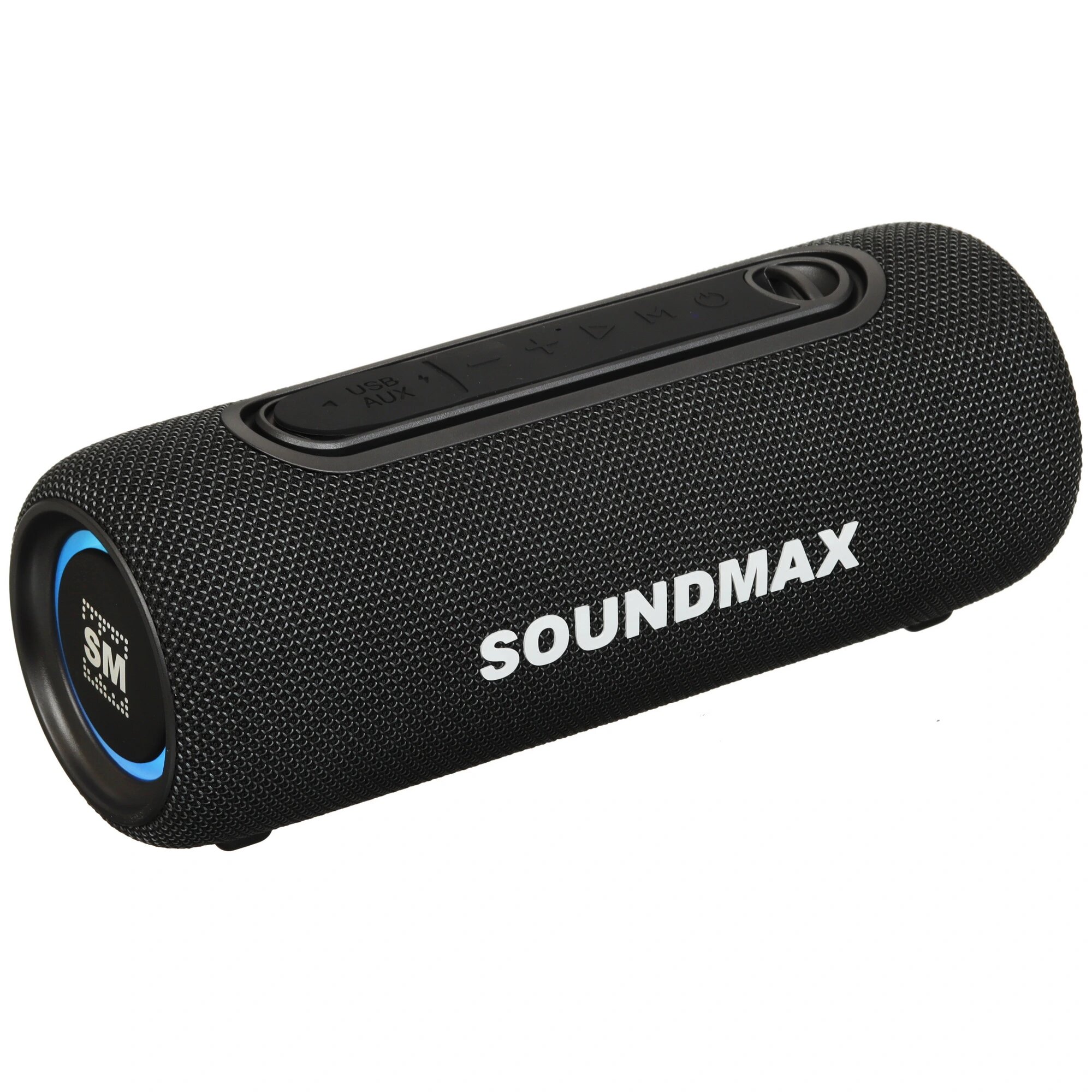 Портативная колонка SOUNDMAX SM-PS5026B, Bluetooth, USB, AUX вход(чёрный) — фото 1
