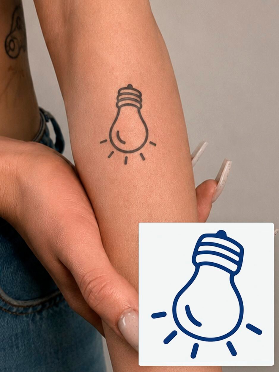Tattoo'шки Временные тату без пленки (темнеют через 24 часа) 5*5см наклейки для тела татуировки