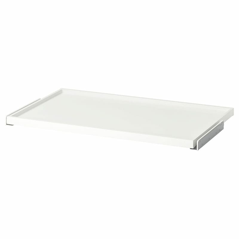 Корзина для хранения ikea komplement выдвижной лоток 702.463.86, белый, 100x58 см