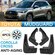 Брызговик для Toyota Corolla Cross 2020, черный пластик, 4 шт.