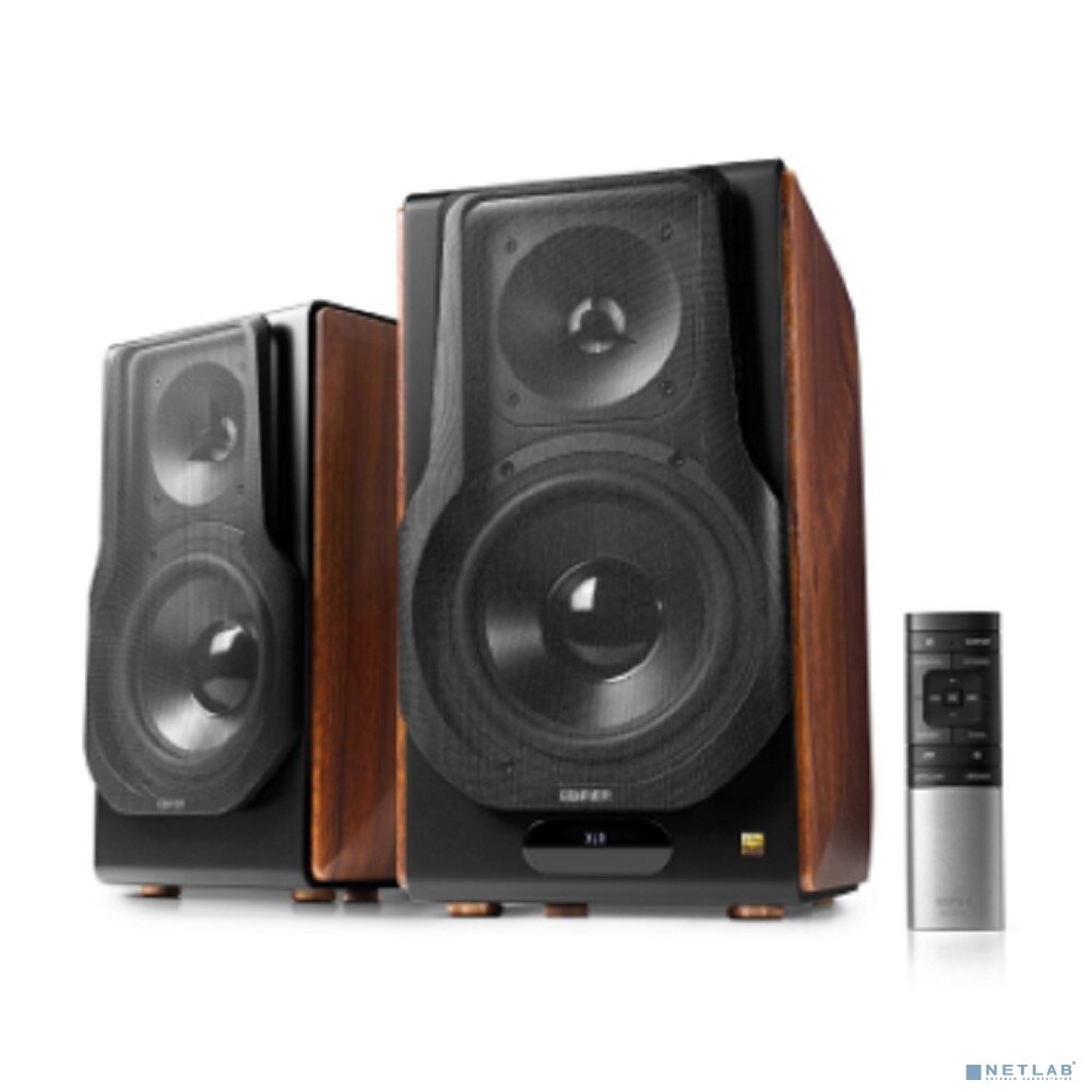 Edifier S3000MKII Brown {RMS 256W, 38-40000Гц, дерево, пульт ДУ, Bluetooth SBC, AptX HD, USB, Вес:20 кг}