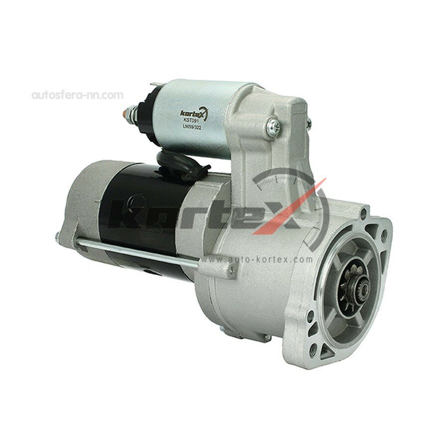 KORTEX KST091 Стартер KIA SORENTO 2.5 CRDi 02-/HYUNDAI H-1 2.5 CRDi 02-