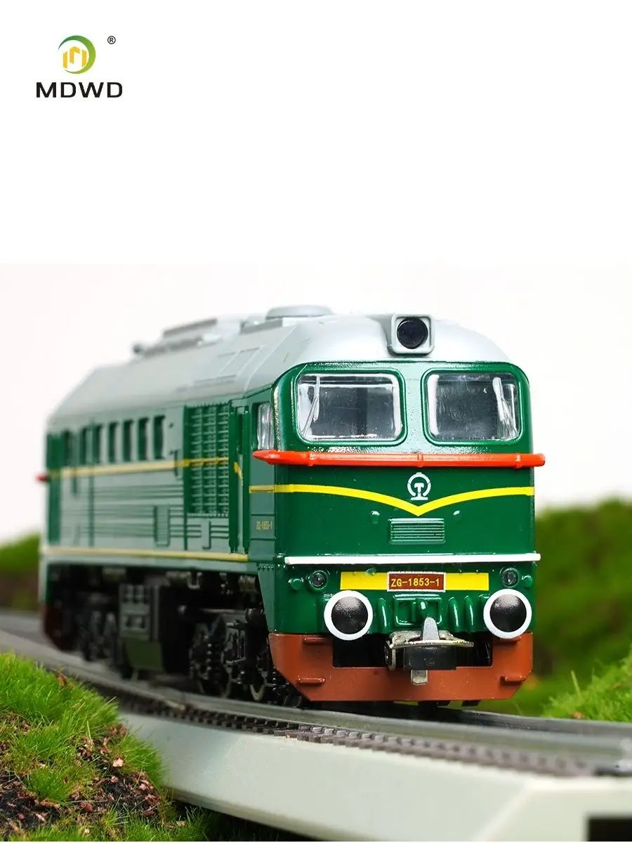 Модель локомотива тепловоз масштаб HO 1 87 двигатель 14 вольт