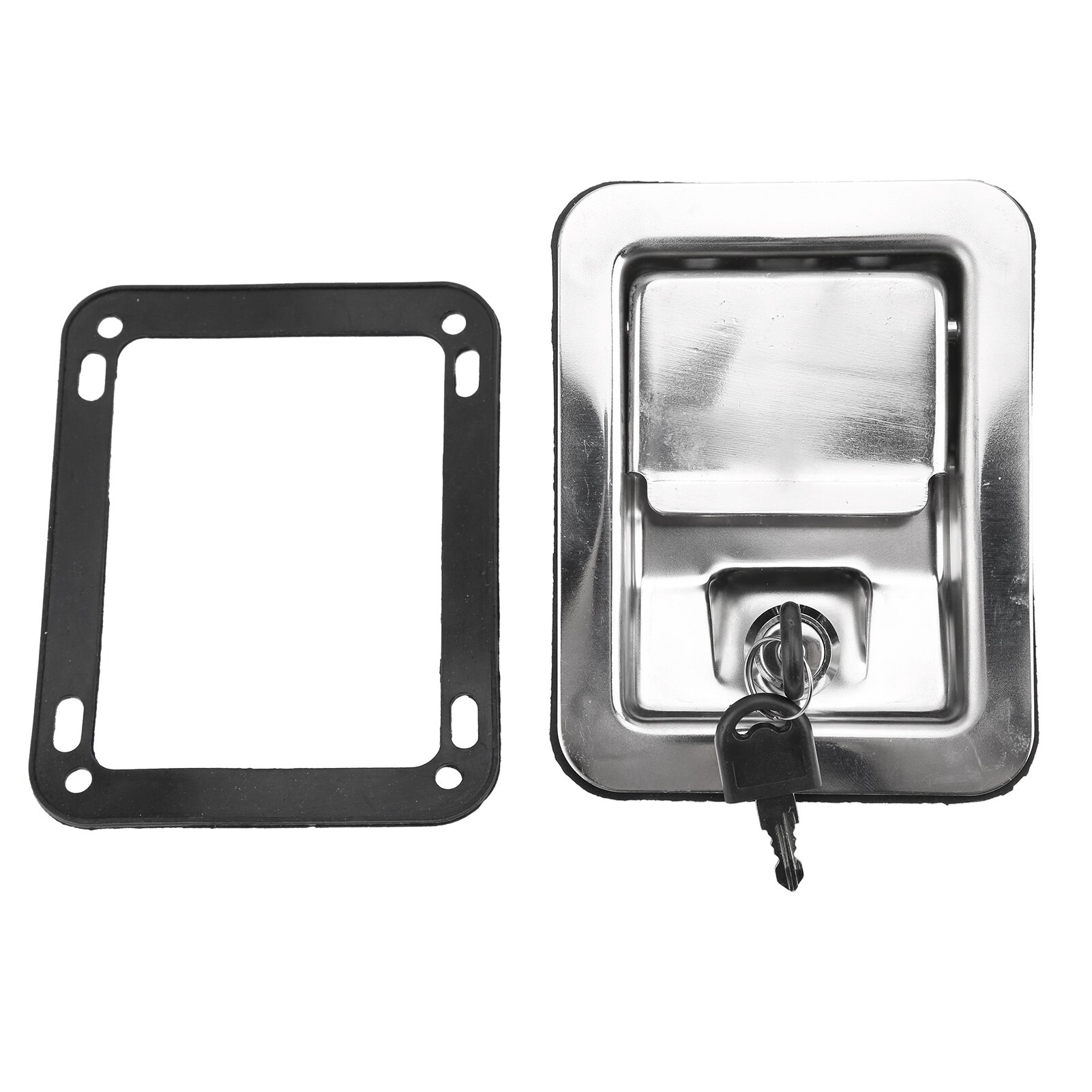 Paddle Latch 304 Stainless Steel Handle Lock Keys Kit for Unit Construction Machinery
