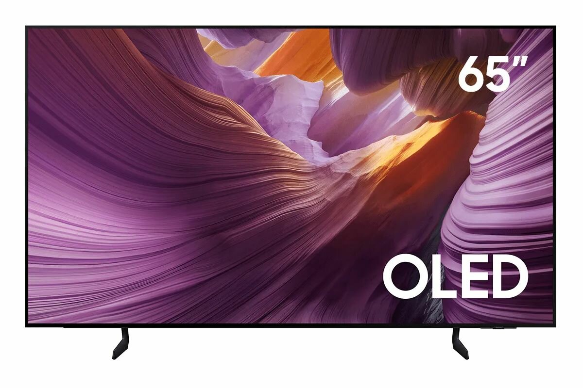 Телевизор Samsung QE65S85FAU, OLED, 4К, 120Гц, Wi-Fi, Bluetooth