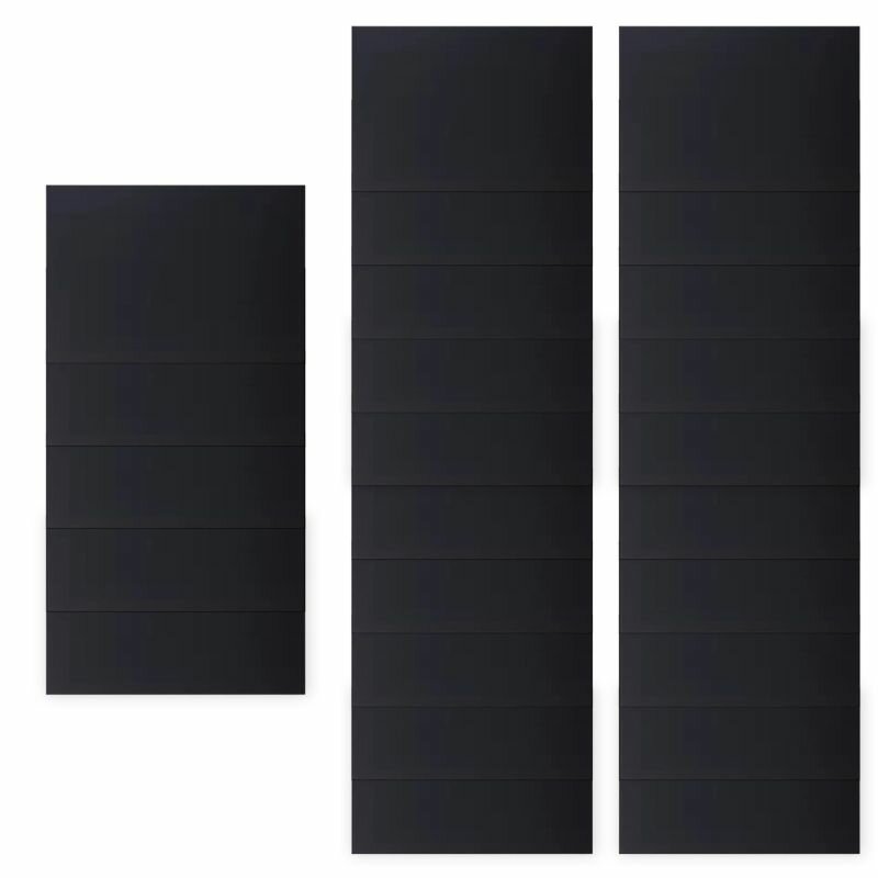 25 листов, используемых для лазерной гравировки, картон формата А4-черный