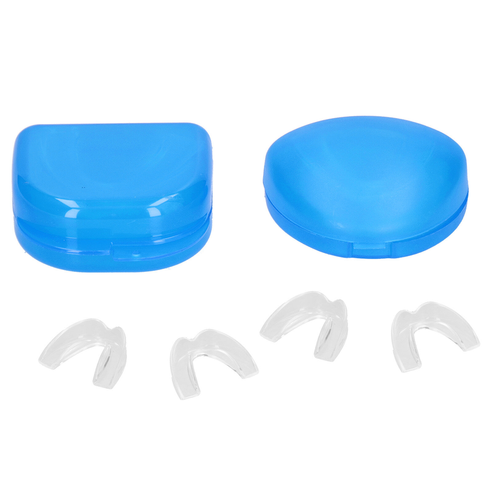 Набор из 4 ортодонтических брекетов EVA для защиты зубов от скрежета с контейнером для хранения