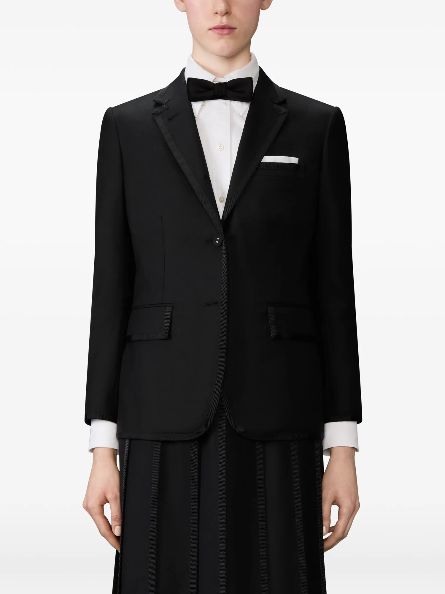 Куртка THOM BROWNE, размер 40, черный — фото 1