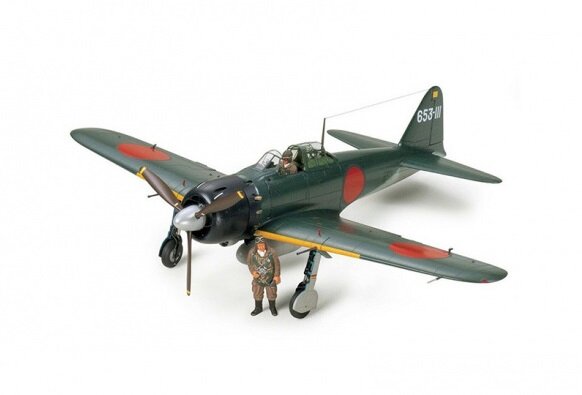 60318 Tamiya Самолет Mitsubishi A6M5 Zero Fighter Model 52 "Zeke" 1/32