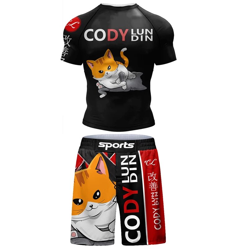 Codylundin Компрессионные футболки и штаны для бокса 4 шт.