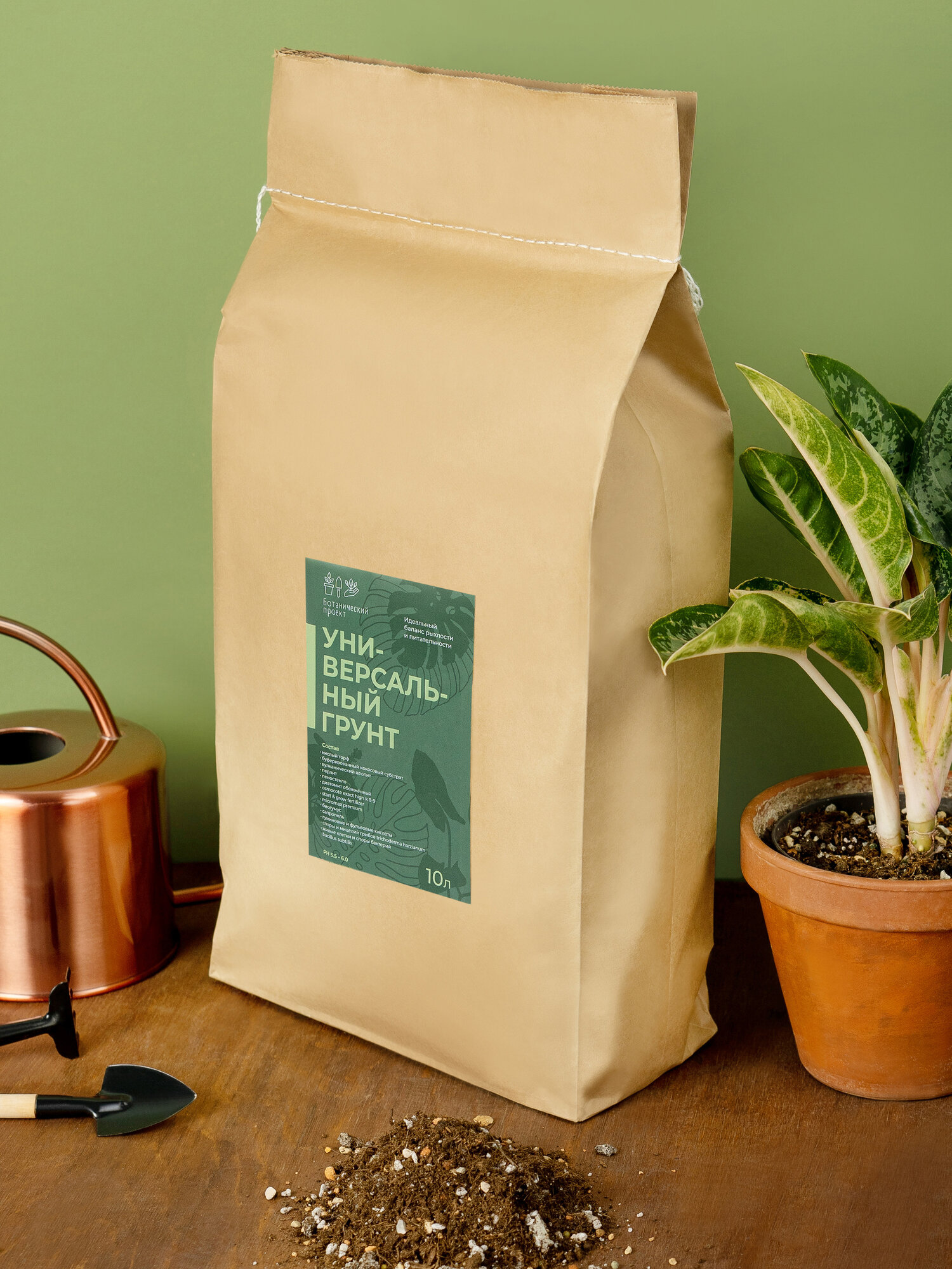 Готовый универсальный грунт для растений от Ботанического Проекта 10л.