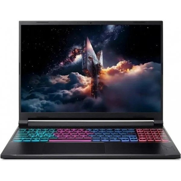 Ноутбук игровой Acer Nitro V 15 ANV15-52-59TU 15.6", IPS, Intel Core i5 13420H 2.1ГГц, 8-ядерный, 16ГБ DDR5, 512ГБ SSD, NVIDIA GeForce RTX 5050 - 8 ГБ, без операционной системы, черный