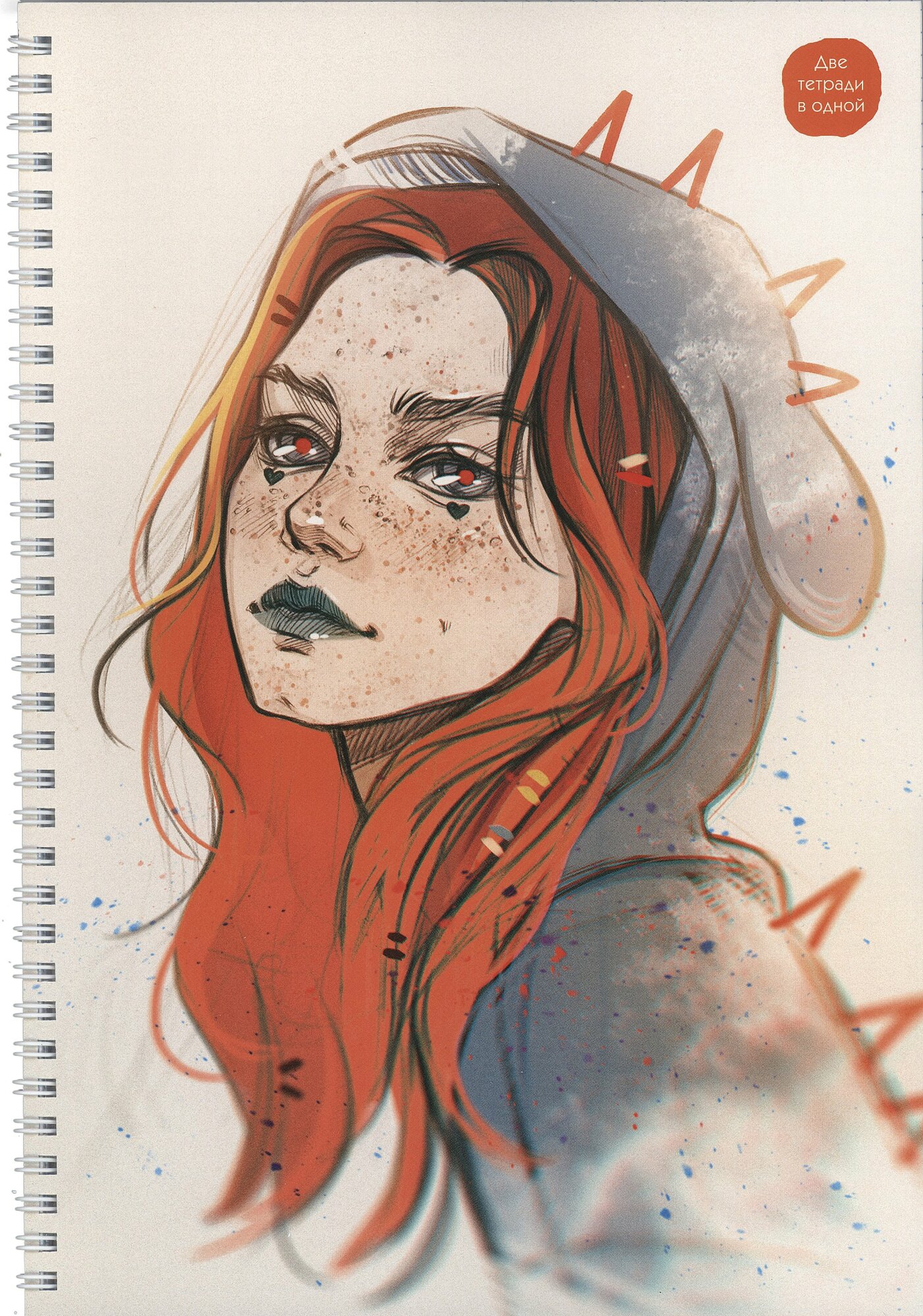 Тетрадь в клетку Listoff, "MadnessMalina (Эксклюзив)", А4, 96 листов