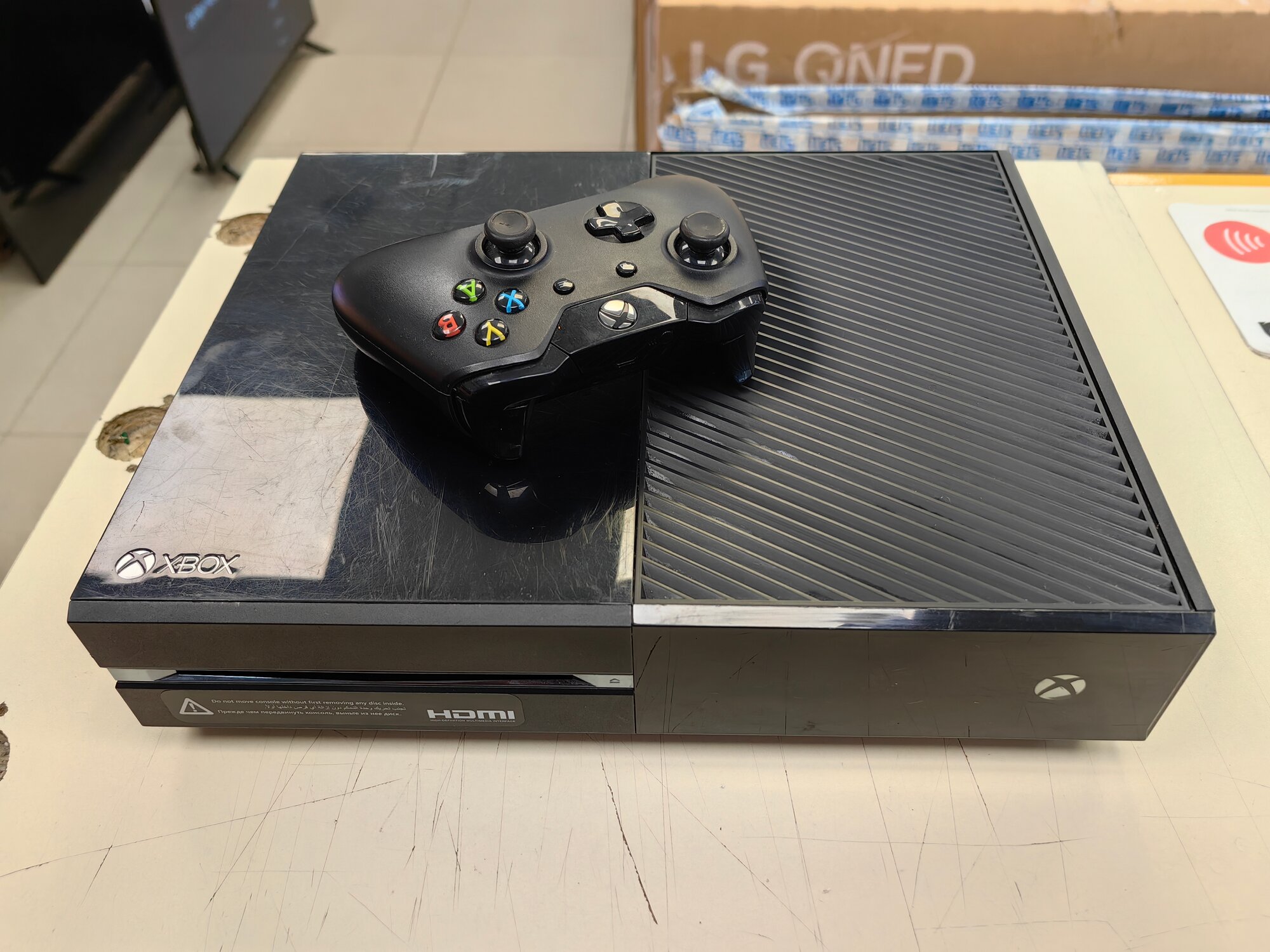 Игровая приставка Xbox one 500 GB, Б/У, Уценка