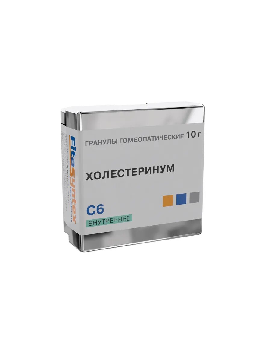 Холестеринум С6, гранулы гомеопатические моно, 10 грамм , Фитасинтекс