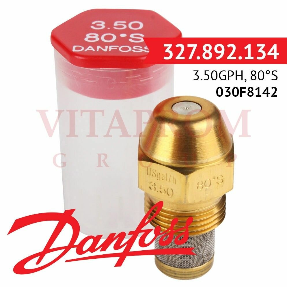 Форсунка Danfoss 3.50GPH, 80S, 030F8142
