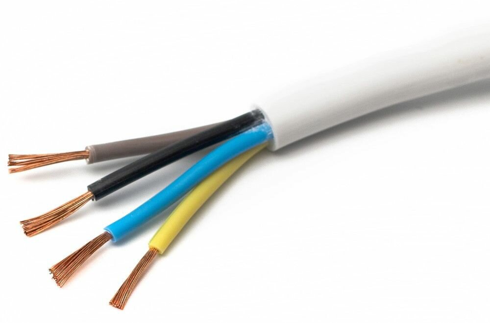 Провод ПВС 4х4 380В 20 метров