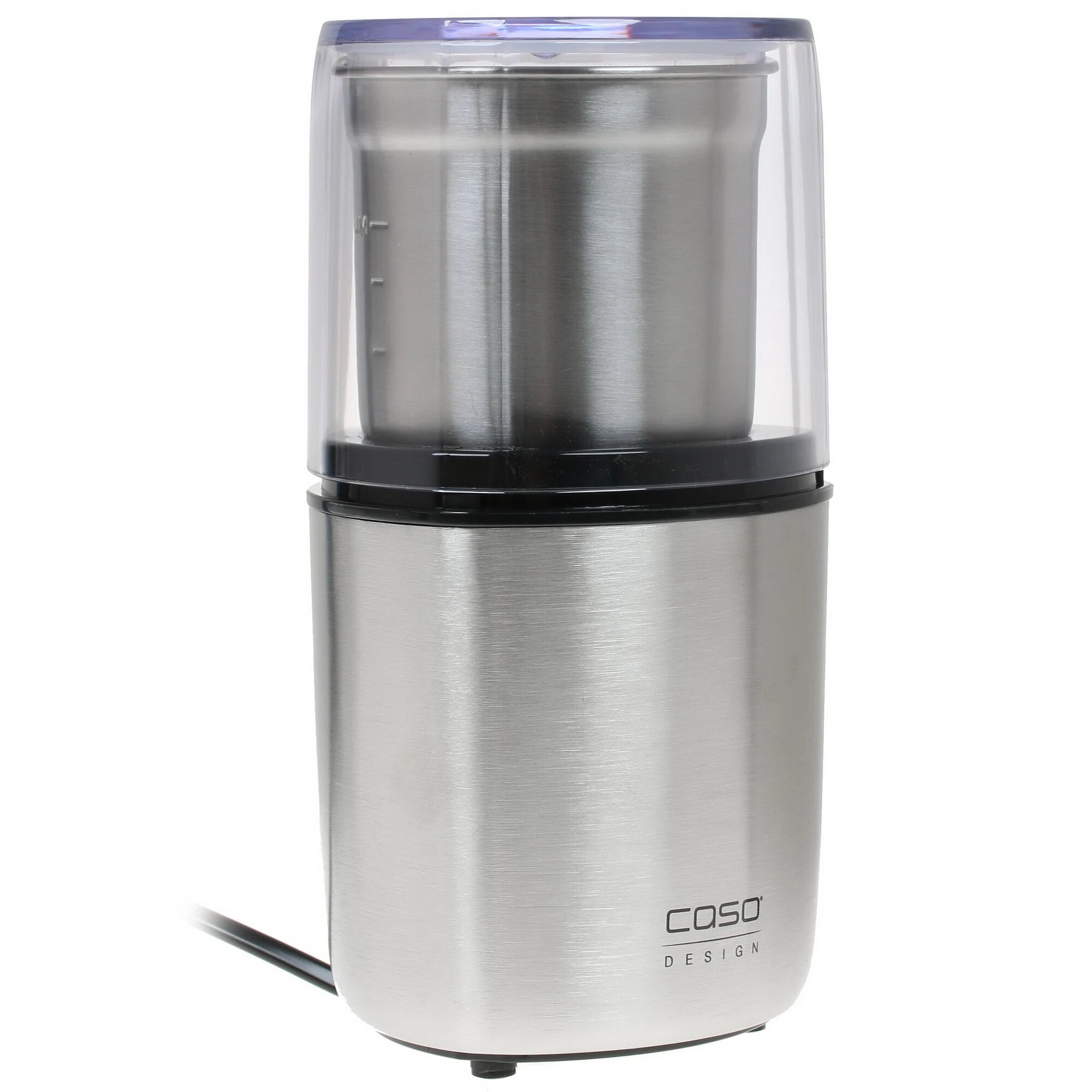 Кофемолка электрическая Caso Coffee Flavour, серебристый, мощность 200 Вт