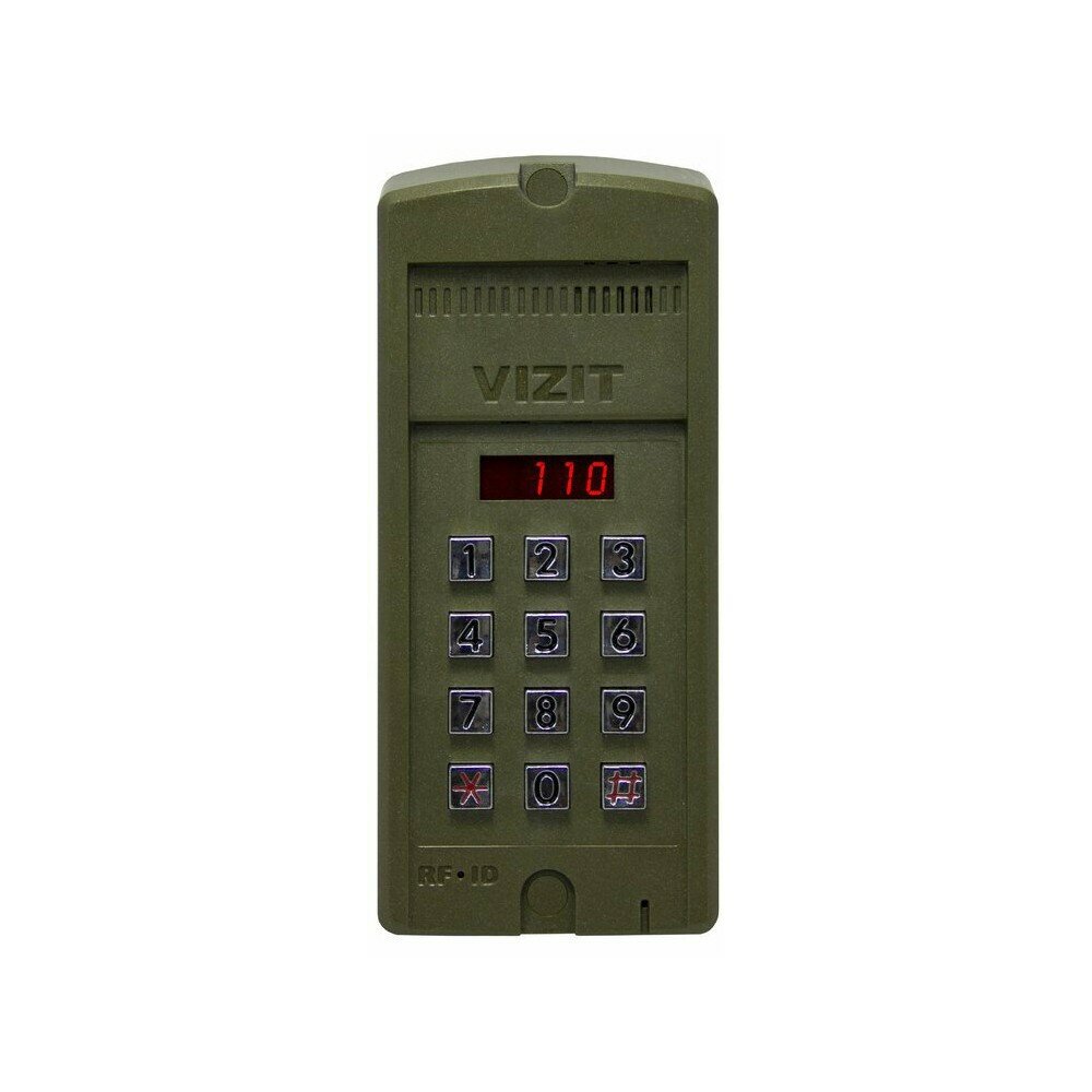 БВД-SM110R VIZIT Блок вызова до 100 абонентов, встроенный контроллер до 600 ключей VIZIT-RF2