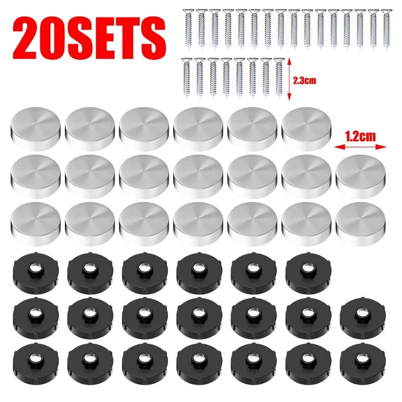 Декоративные гвозди из нержавеющей стали Silver-20Set