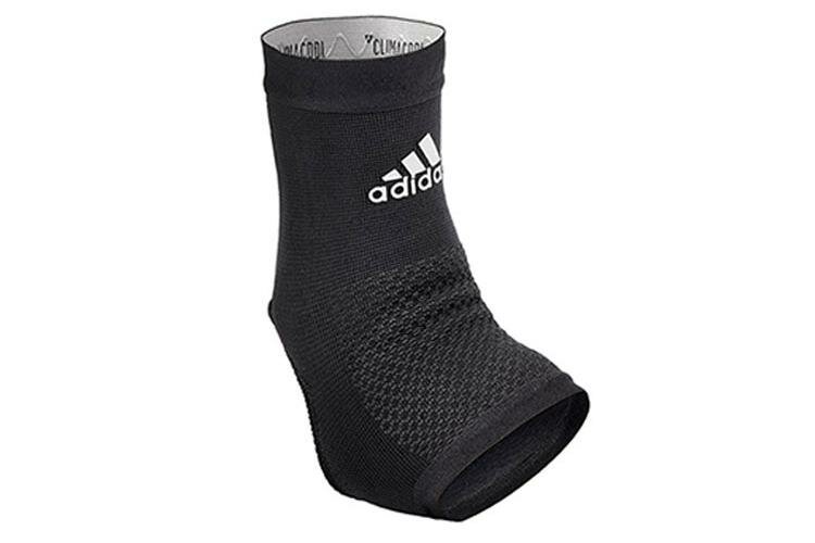 Защита голени Adidas черная, 13765622, M, для бега и походов, нейлон и полиэстер