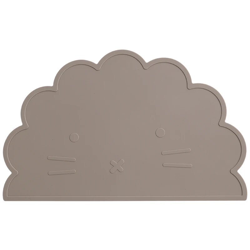 Силиконовый коврик для кормления Серый, 003-taupe