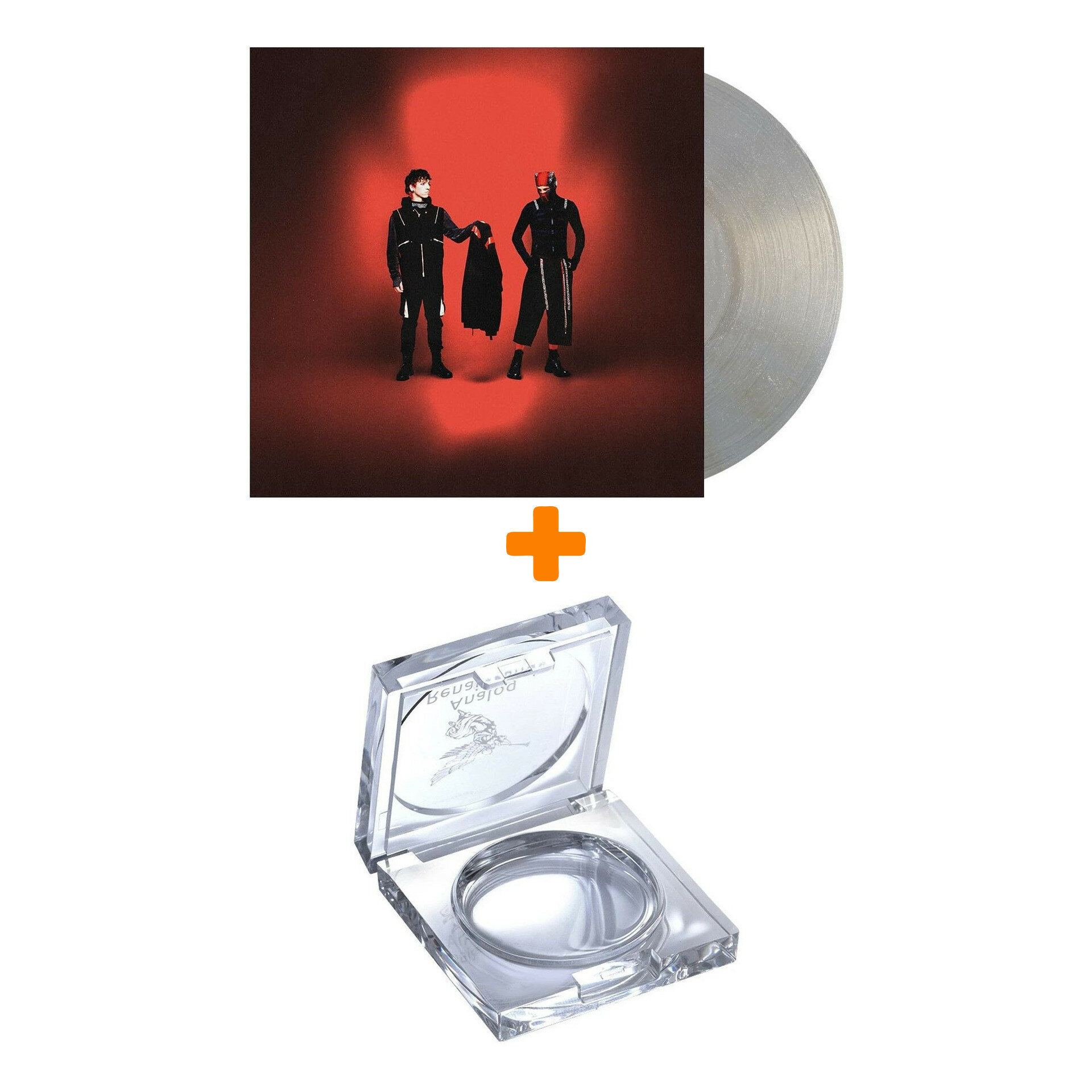 Twenty One Pilots Breach Clear Glitter Vinyl LP + Гелевая подушка для очистки иглы Gel Pad