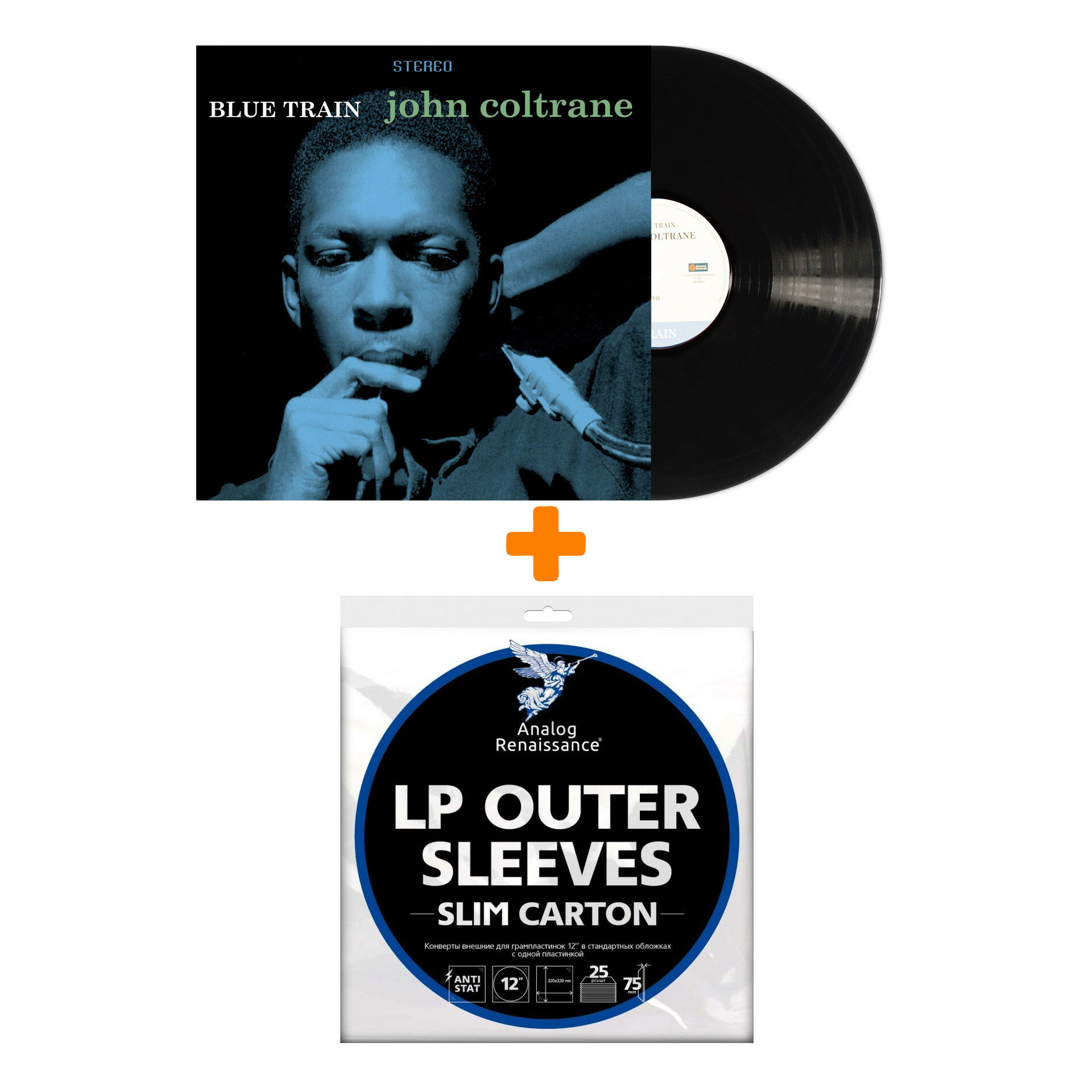 Coltrane John Blue Train 2021 Reissue LP + Конверт внешний 12" Slim Carton 25шт