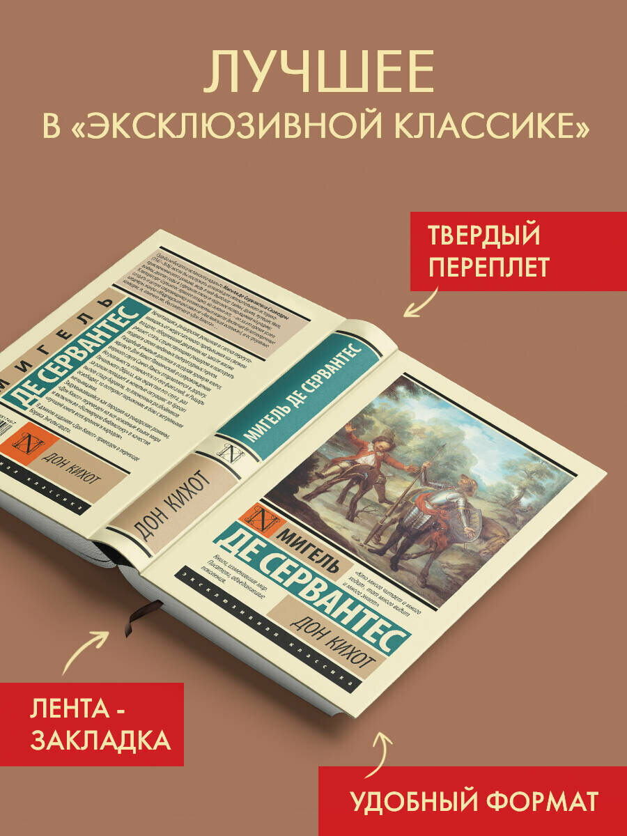Дон Кихот Мигель де Сервантес Сааведра книга от издательства АСТ