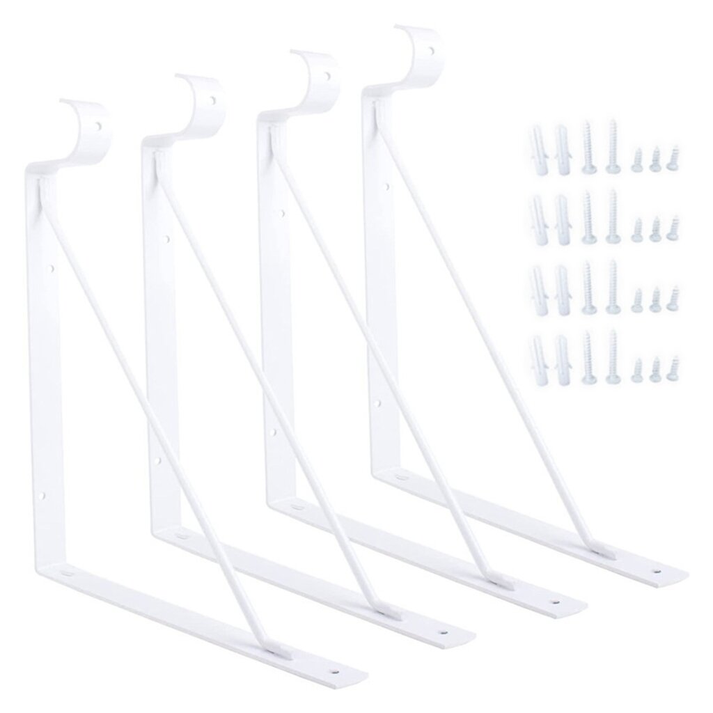 Настенный Кронштейн Для Штанги Шкафа Решение Для Домашнего Хранения Опорный Кронштейн Полки Шкафа